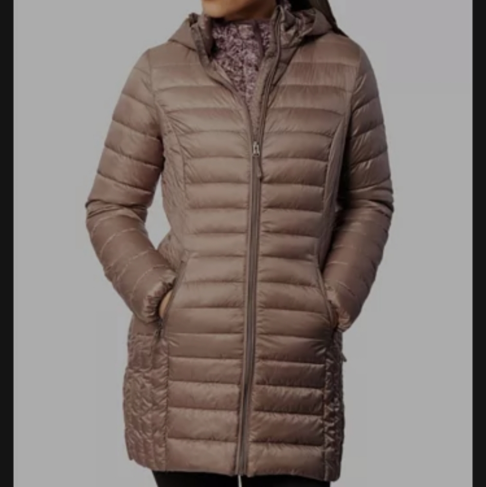 32 Degrees Bronze Puffer And Pack Jacket - Gem